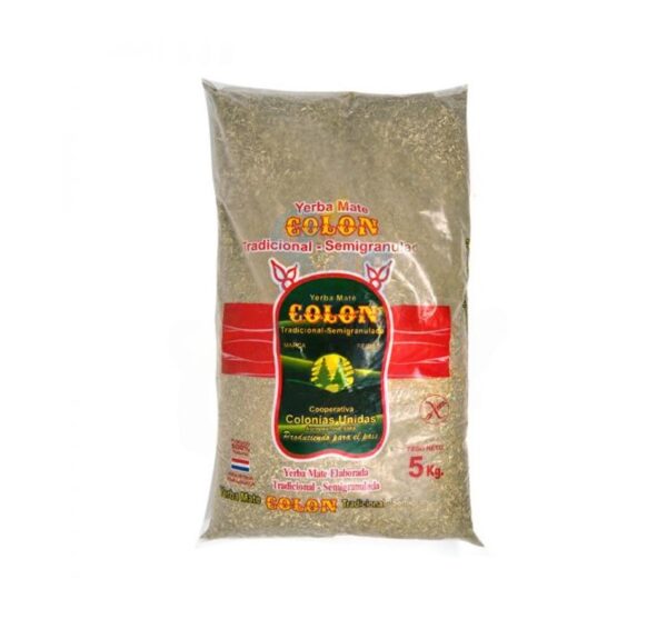 YERBA COLON TRADICIONAL SEMIGRANULADO 5KG – Fenix Supermercado