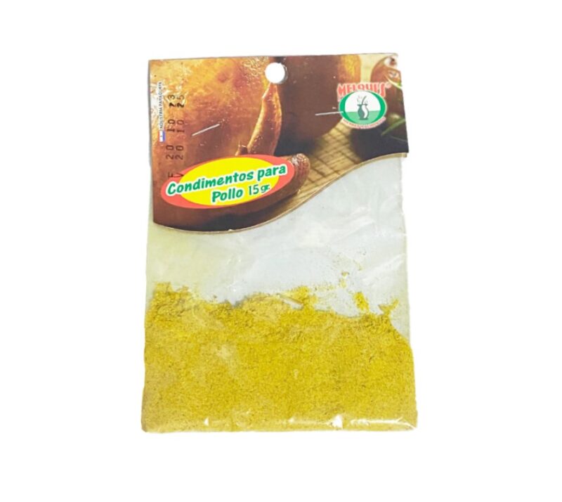 CONDIMENTO PARA POLLO MELQUIS 15GR – Fenix Supermercado